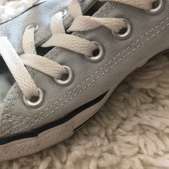 Converse | Shoes | Light Grey Converse All Star | Poshmark